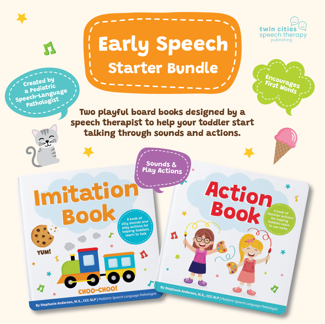 Early Speech Starter Bundle – 2 Fun & Interactive At-Home Speech Thera ...